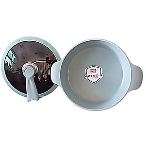 7 piece JADE COOK Set 9.5" Fry Pan, 11" Fry pan, 10" Round griddle, 11" Square grill pan 9.5" Casserole, 5.5" Milk Pot (KFCC Die Cast)