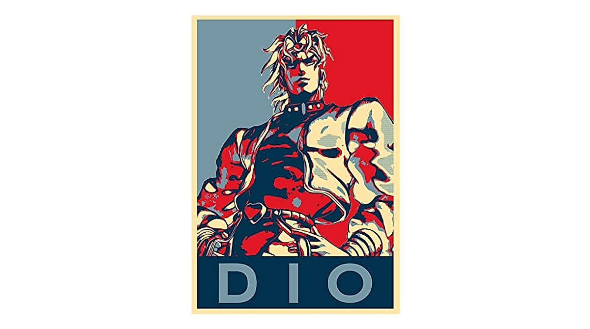 JoJo Dio Propaganda Poster A3 - Exclusive Anime Wall Art