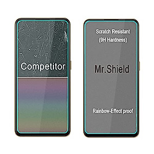 Mr.Shield [3-Pack] Designed For OPPO Reno8 T 4G / Reno 8T 4G [4G LTE ONLY] (Will NOT for 5G Version [Tempered Glass] [Japan Glass with 9H Hardness] Screen Protector with Lifetime Replacement