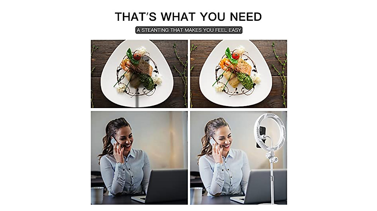 Video Conference Lighting Kit | Selfie Ring Light for Zoom & Streaming