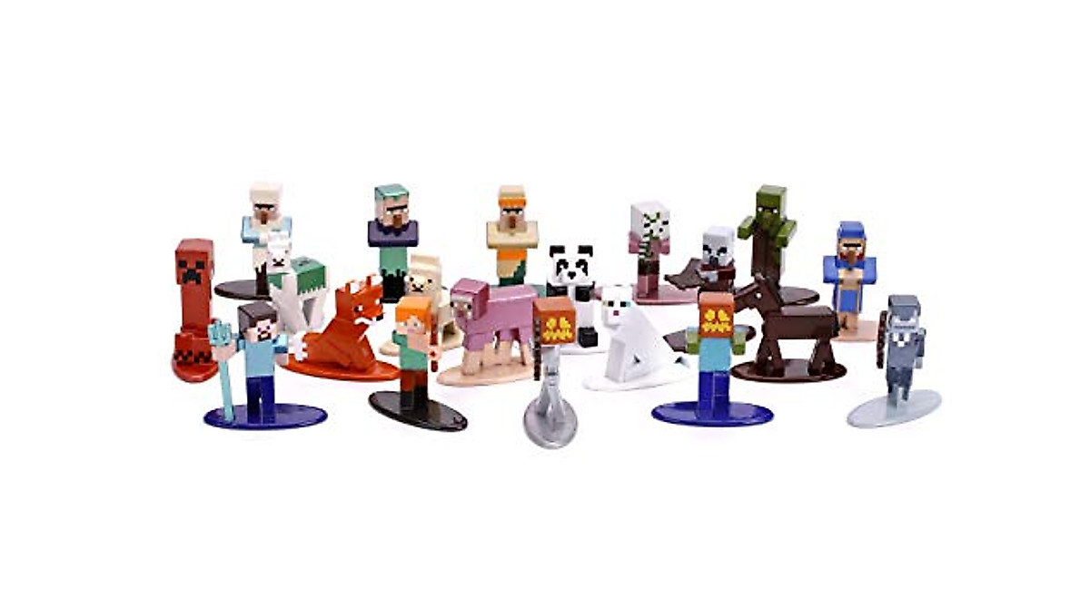 Minecraft Nano METALFIGS 20 PK – Jada Toys Collectibles