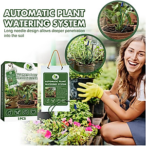 Automatic Plant Waterer for Indoor and Outdoor Plants - Self Watering System with Long Needle Design