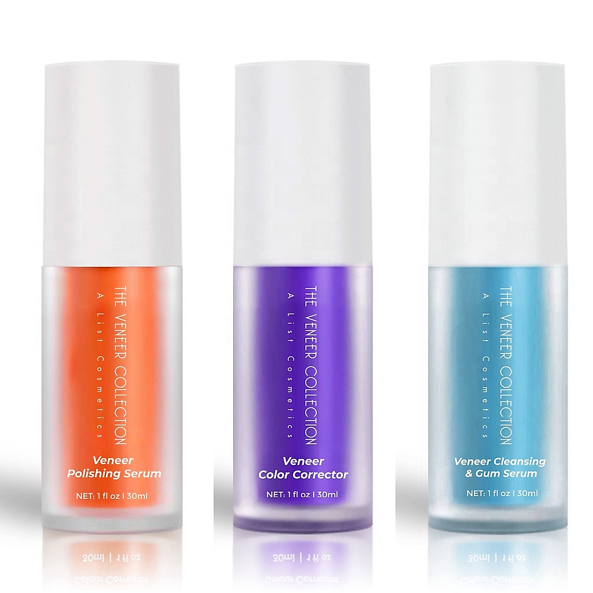 The Veneer Collection Maintenance & Whitening Kit, Whiten Veneers, Removes Stains, Porcelain Veneers, Composite Veneers