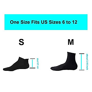 Do Not Disturb I'm Reading Novelty Nerd Socks Funny Gifts for Men Women Geeks (Black, Small)