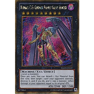 Yu-Gi-Oh! - Number C15: Gimmick Puppet Giant Hunter (PGLD-EN019) - Premium Gold - Unlimited Edition - Gold Secret Rare