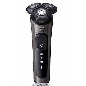 Philips Norelco Shaver 6600 with SenseIQ Technology, Series 6000.SkinProtect Blades, 360° Contour Heads and Smart Hair Sensor