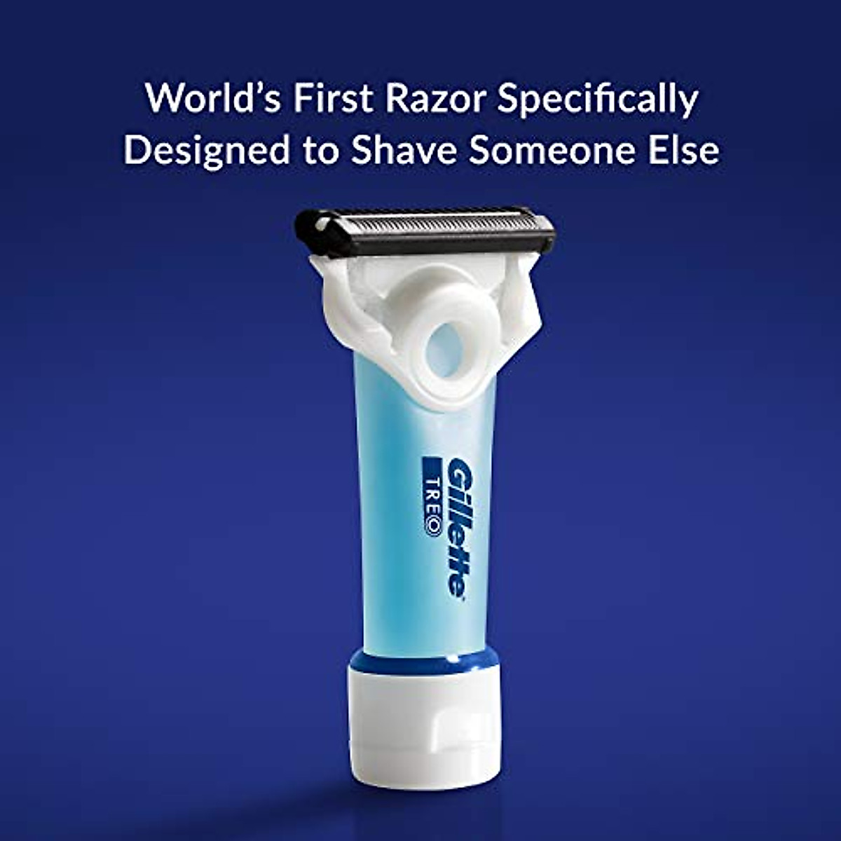 Gillette TREO Razor, Designed For Caregivers To Shave Someone Else, 15 Disposable Razors With Built-in Shave Gel