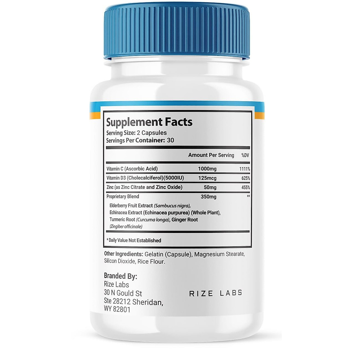 rize labs (3 Pack) Pine XP Reviews (180 Capsules)