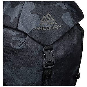 Gregory Mountain Products Nano 16 Everyday Outdoor Backpack, black woodland camo, one size