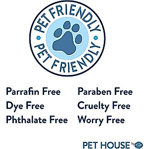 One Fur All, Pet House Candle - 100% Plant-Based Wax Candle - Pet Odor Eliminator for Home - Non-Toxic and Eco-Friendly Air Freshening Scented Candles - (Pack of 1, Elderberry Jam)