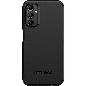 OtterBox Samsung Galaxy A14 5G Commuter Series Lite Case - BLACK , slim & tough, pocket-friendly, with open access to ports and speakers (no port covers),