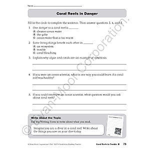Evan-Moor Non-Fiction Reading Practice, Grade 3