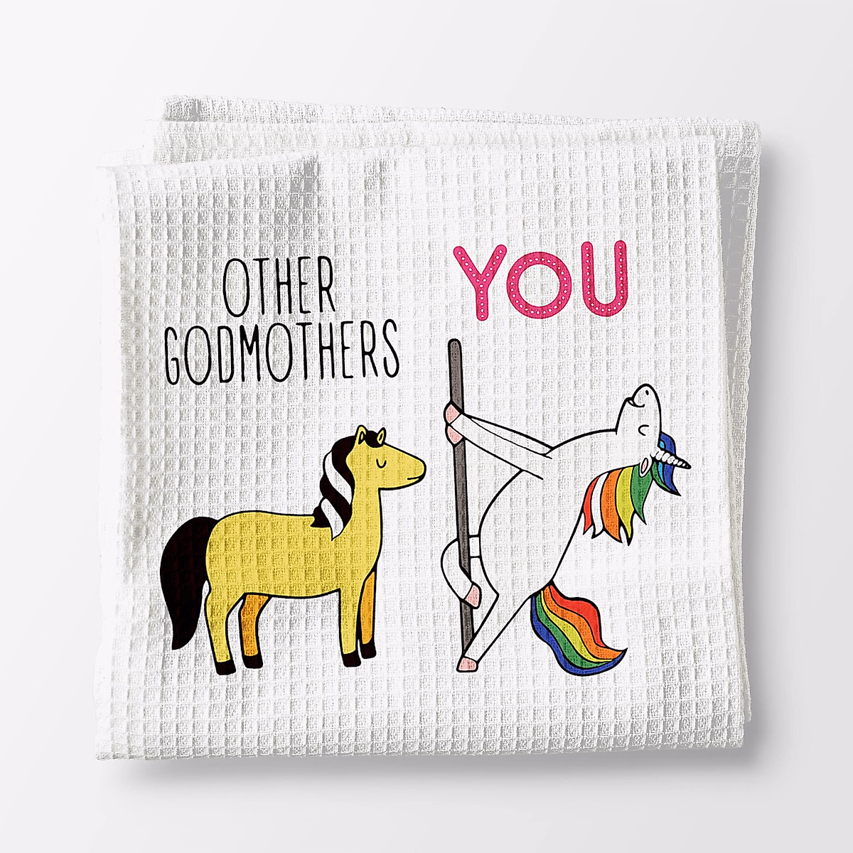Other Godmothers VS You Lovely Bath Towel, Funny Best Godmother Gifts Decorative Towel,Godmothers Birthday Gifts,Godmother Gifts from Godchild