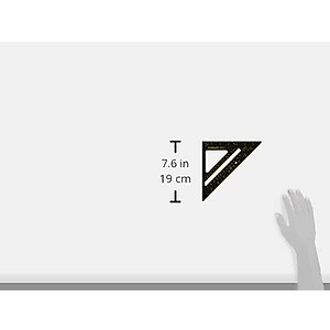STANLEY Carpenter Square, Premium Quick Square Layout Tool, 7-Inch (46-071)