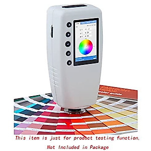 CNYST Colorimeter Color Meter with Switchable Aperture 4mm/8mm TFT True Color Display Screen Data Storage Function