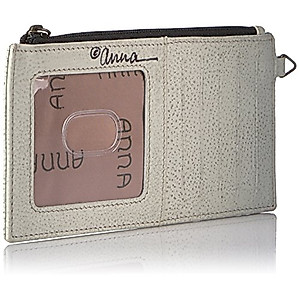 Anna by Anuschka Women's Hand Painted Genuine Leather Organizer Wallet - Floral Paradise