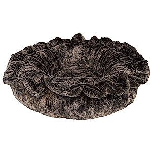 Bessie and Barnie Ultra Plush Koala/ Snow White Deluxe Luxury Shag Dog/Pet Lily Pod Bed Machine Washable