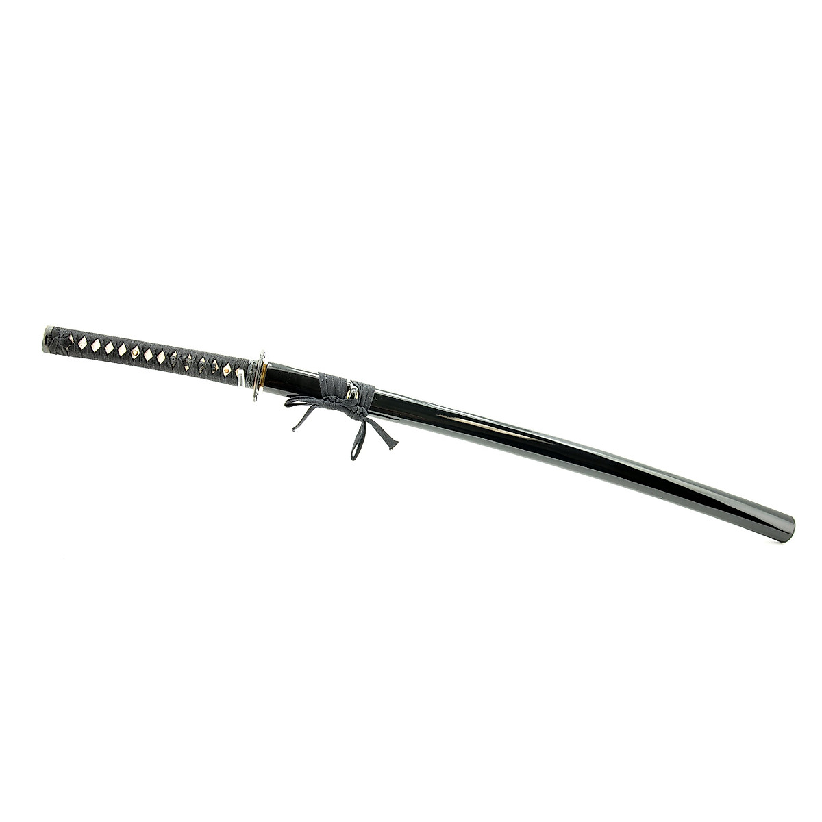 Handmade Sword - Samurai Katana Sword, Battle Ready, Hand Forged, 1045 Carbon Steel, Heat Tempered, Full Tang, Sharp, Wooden Scabbard (Bamboo)