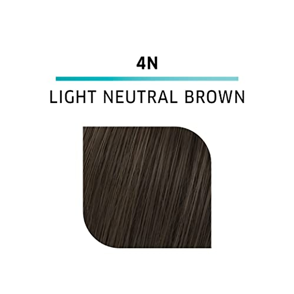 WELLA colorcharm Demi Permanent Hair Color, 4N Light Neutral Brown 2 oz