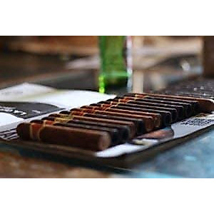 Stogie Pipe - Cigar Pipe Wooden Stogie (Walnut, 3")