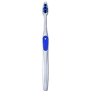 Oral-B CrossAction Compact Toothbrush, 23 Soft (Colors Vary) - Pack of 4