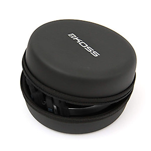 Koss Porta Pro Black with Official Hard Carry Case Bundle