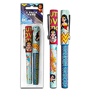 InkWorks Wonder Woman Gel Pens, 2 Count