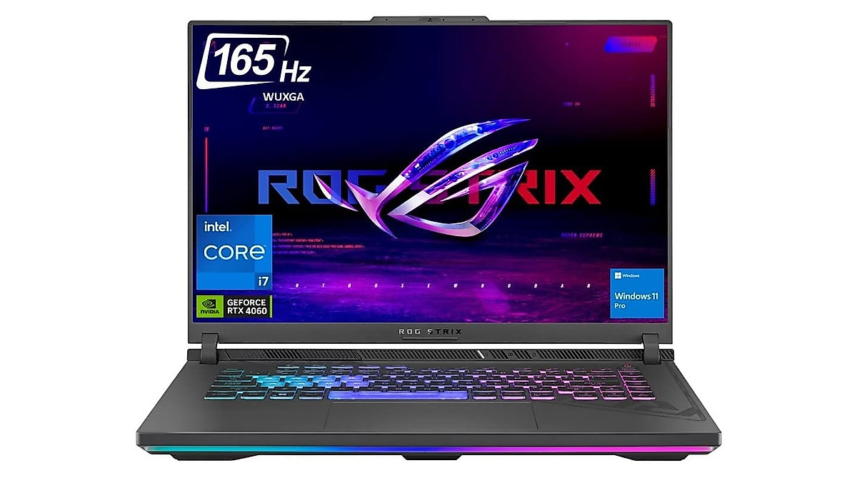 ASUS ROG Strix G16 Gaming Laptop with RTX 4060 | 16" WUXGA 165Hz