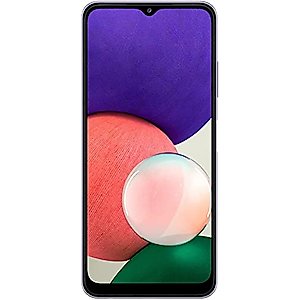 Samsung Galaxy A22 5G (SM-A226B/DS) Dual SIM 128GB/ 8GB RAM, 6.6” GSM Unlocked International Version - No Warranty - Violet