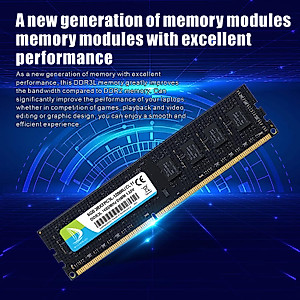 32GB(4X 8GB) DDR3L/DDR3 1600MHz Desktop RAM 32GB PC3L-12800U DIMM RAM PC3 12800 CL11 1.35V/1.5V DDR3-1600 2RX8 240-Pin Unbuffered Non-ECC Upgrade Module Ram Desktop Memory RAM