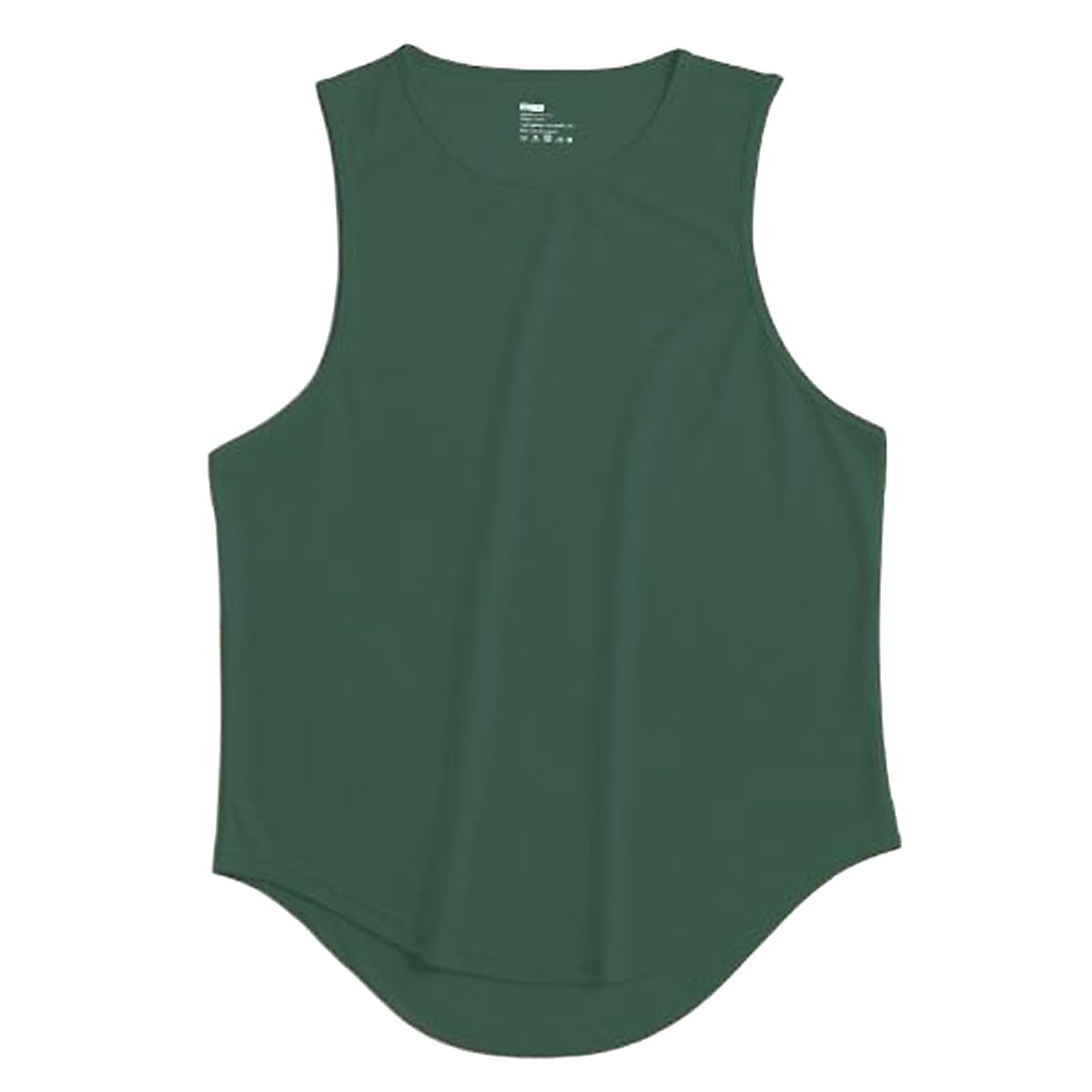Men's Workout Tank Tops Bodybuilding Fitness T-Shirts Summer Sleeveless Quick Dry Gym Shirt (Army Green, XXL)