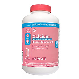 Member's Mark Calcium 600mg with vitamin D-3 600Tablets