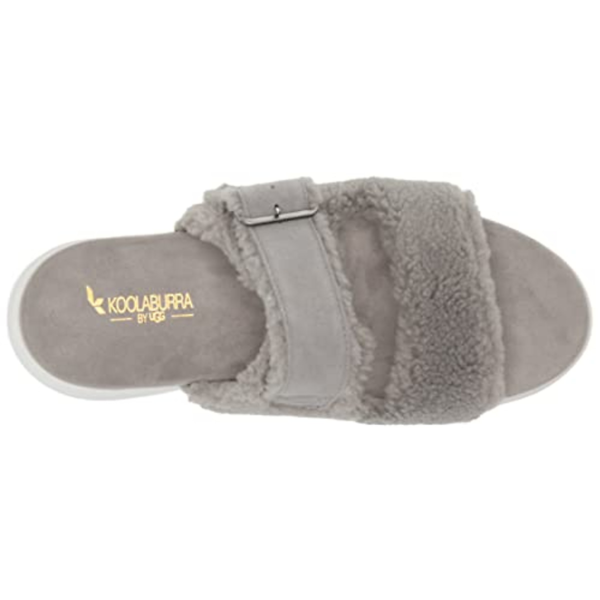 Koolaburra by UGG Women's PASEA Slide Sandal, Wild Dove, 10