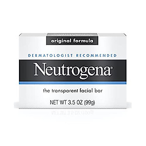 Neutrogena The Transparent Facial Bar Original Formula, 3.50 oz (Pack of 12)