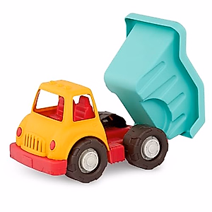 Battat- Wonder Wheels- Dump Truck – Toy Truck For Toddlers – Moveable Parts- Durable & Sturdy Construction Toy – Recyclable – Dump Truck