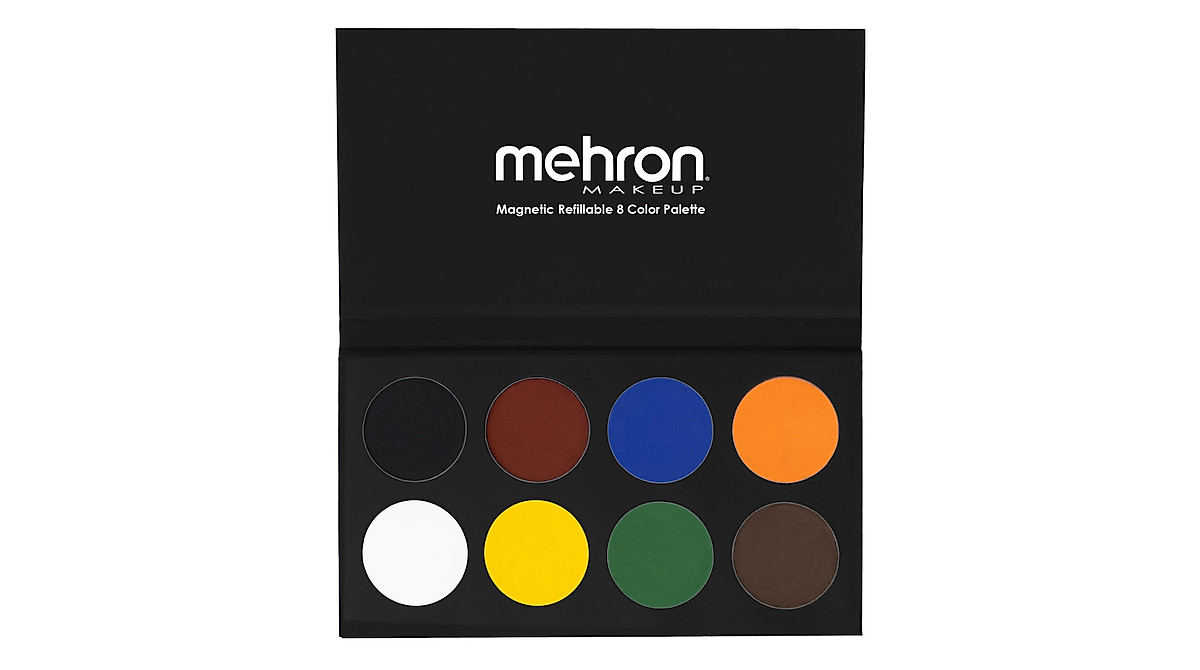 Mehron Paradise Makeup AQ 8-Color Palette for Professional Body & Face ...