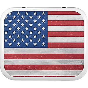 Skinit Decal Skin Compatible with YETI Roadie 24 Hard Cooler - Originally Designed American Flag Distressed Design