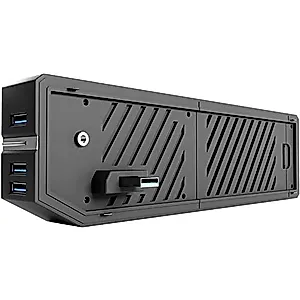 Fantom Drives 2TB Xbox One Hard Drive Upgrade - Easy Snap-On with 3 USB Ports - Compatible with Original Xbox One Only (XBOX-2TB-SH)