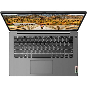 Lenovo IdeaPad 3 14" FHD Laptop, 11th Gen Intel 4-Core i7-1165G7 Processor, Intel Iris Xe Graphics, 8GB RAM 1TB SSD, Fingerprint Reader, Webcam, WiFi, Bluetooth, Windows 11 Home, Gray