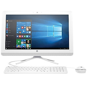 HP 21.5-Inch Full HD IPS All-in-One High Performance Desktop PC, Intel Pentium Quad-Core Processor, 4GB RAM, 1TB 7200RPM HDD, DVD+/-RW, WIFI, Bluetooth, HDMI, Windows 10, Silver
