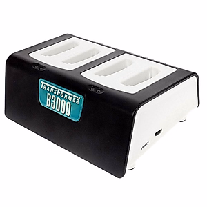 Artisan Power 4-Bay Battery Charger Transformer for Vocera B3000 | USB Type C Power Supply and LED Lights | Compatible with Battery Models 230-01977, 230-01980, 230-02020 and 230-02021