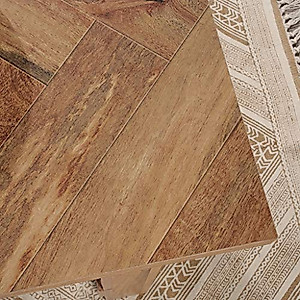 Sauder Boone Mountain Counter-Height Kitchen Dinette Table, L: 55.12" x W: 25.59" x H: 35.39", Sindoori Mango Finish