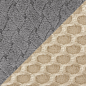 All-Clad Premium Reversible Dish Drying Mat for Kitchen: 16" x 28" Ultra-Absorbent, Long-Lasting, No Condensation, and Oversized for Large Pots and Pans - 1 Pack, Pewter