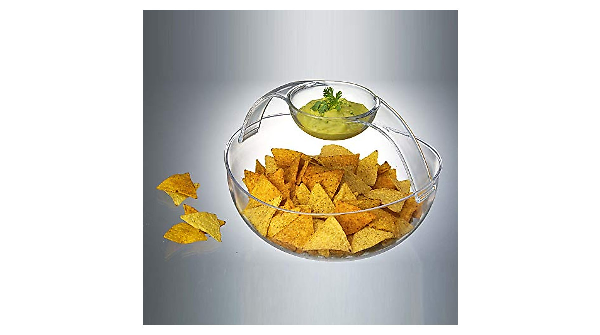 Prodyne CD-2 Arch Chip & Dip Bowl: Perfect for Parties