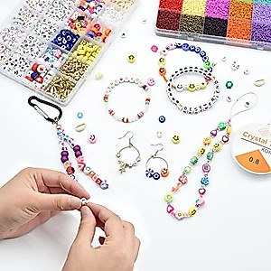 JOJANEAS 28800pcs 2mm Glass Seed Beads for Jewelry Making Kit 24 Colors Bracelet Making Kit Tiny Beads Set,Necklace Ring Making Kits