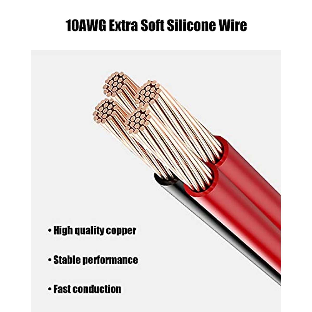 GMURA SAE Cable Splitter 10AWG Y-Splitter 1 to 2 SAE Extension Cable with 30A Inline Fuse Holder and SAE Polarity Reverse Adapter for Solar Panel Automotive RV Portable Power Station