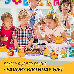 25 Pack Rubber Ducks in Bulk for Kids Bath Toys Assortment - Jeep Ducks for Ducking ,Toddlers Floater Duck Baby Showers Accessories- Party Favors, Birthday Gifts ,Bath Time