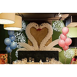 Treasures Gifted Long White Balloons - Animal Balloons - White 260 Balloons - White Long Balloons For Balloon Animals, 260q Balloons - Long White Balloon Animal Kit - 100 Pack Long Skinny Balloons