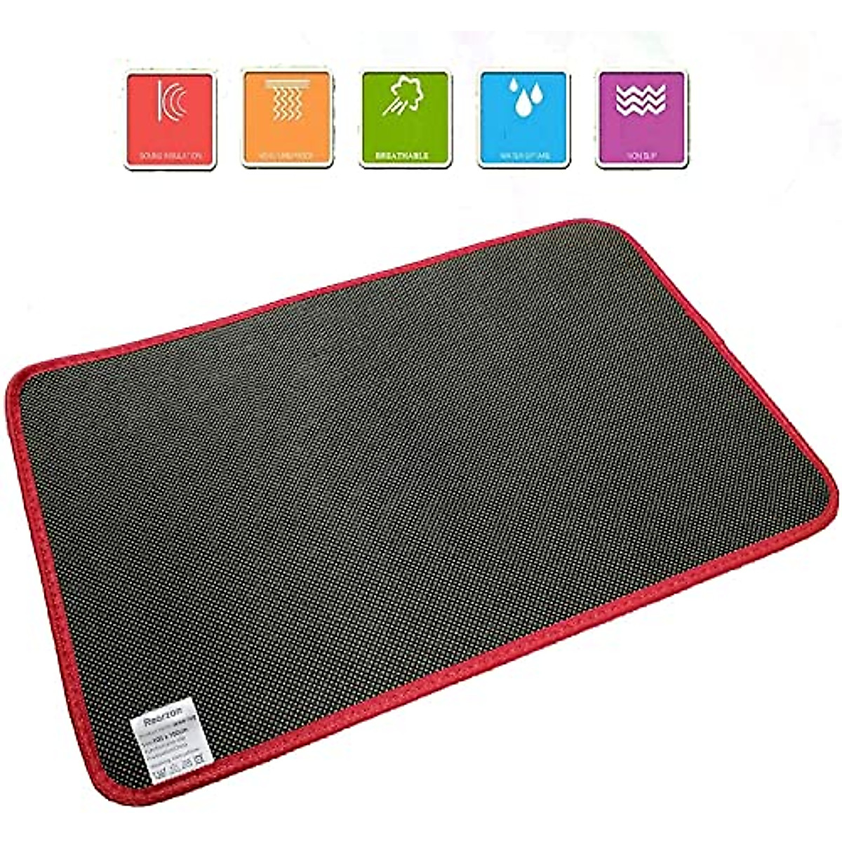 Retro American Flag with Eagle Home Decor Large Area Rugs, Indoor Floor Mats for Adult Kid's Bedroom, Vintage USA Star Stripe Flag Polyester Non-Slip Soft Carpets Doormats for Bathroom Living Room