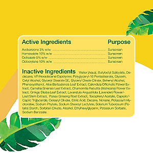 Alba Botanica Sunscreen for Face, Fragrance-Free Hawaiian Face Sunscreen Lotion, Broad Spectrum SPF 30, Water Resistant and Biodegradable, 3 fl. oz. Bottle